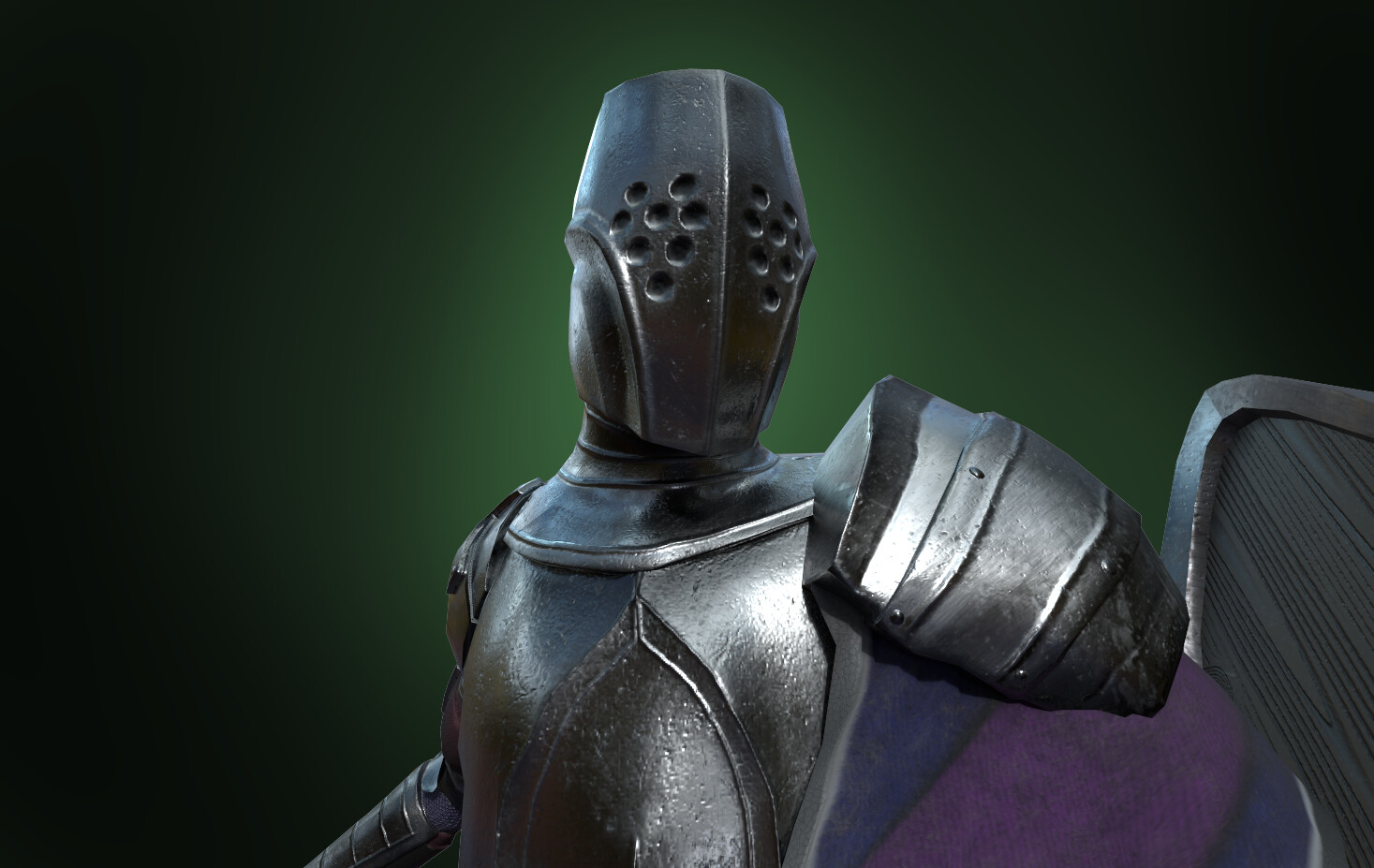 ArtStation - Dark Iron Knight