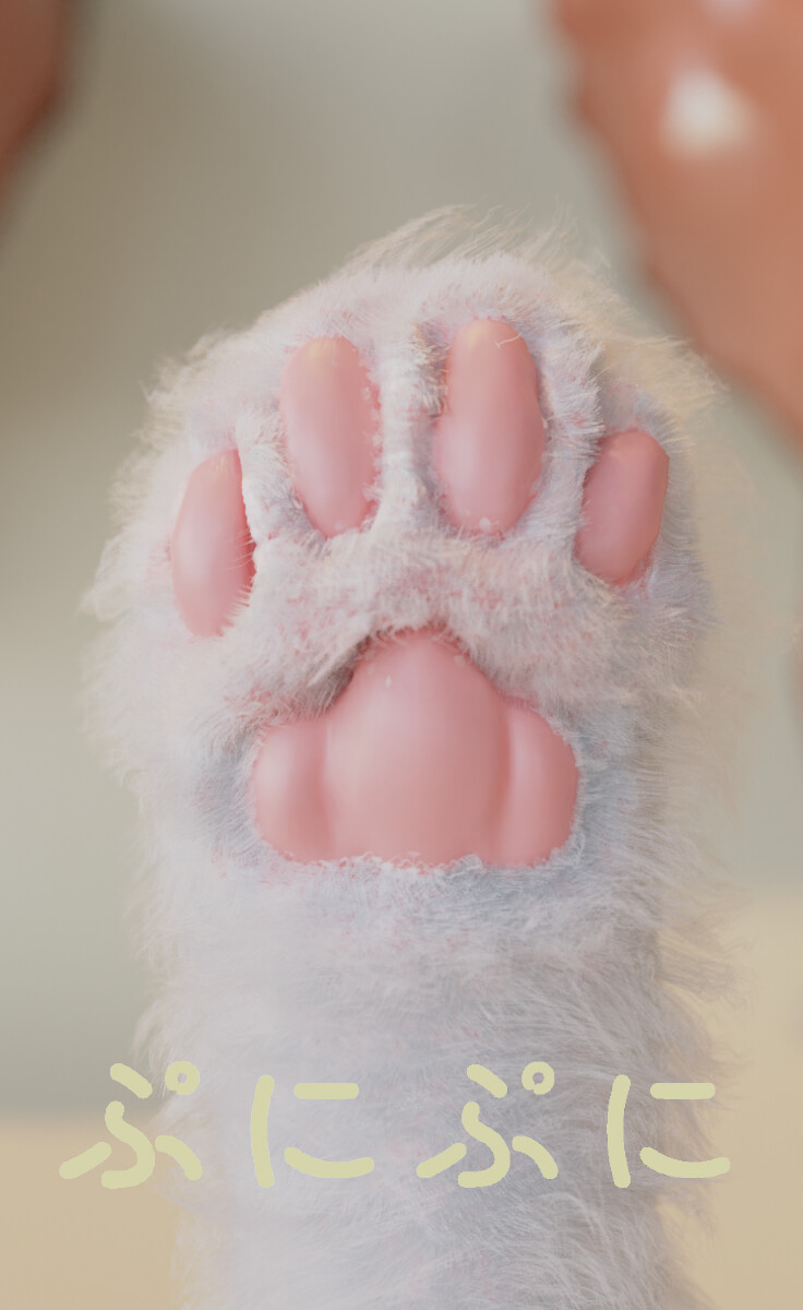 ArtStation - Cat Paw - ぷにぷに