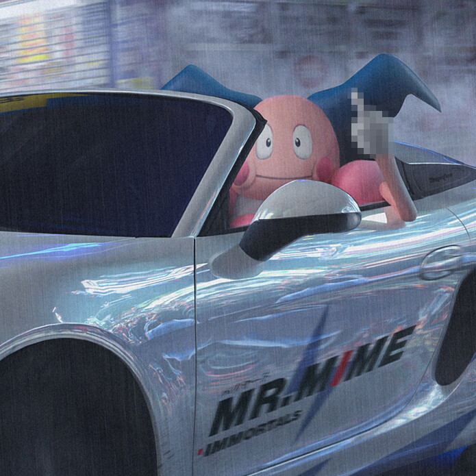 ArtStation - Street Racer Mr.Mime
