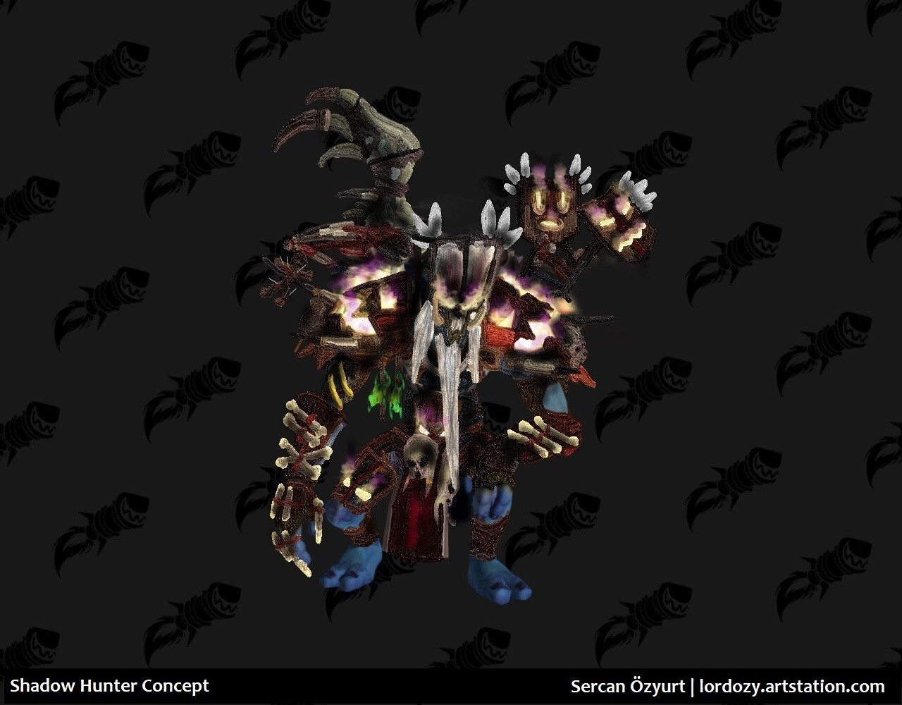ArtStation - [Fan Concept] ShadowHunter Class - World of Warcraft