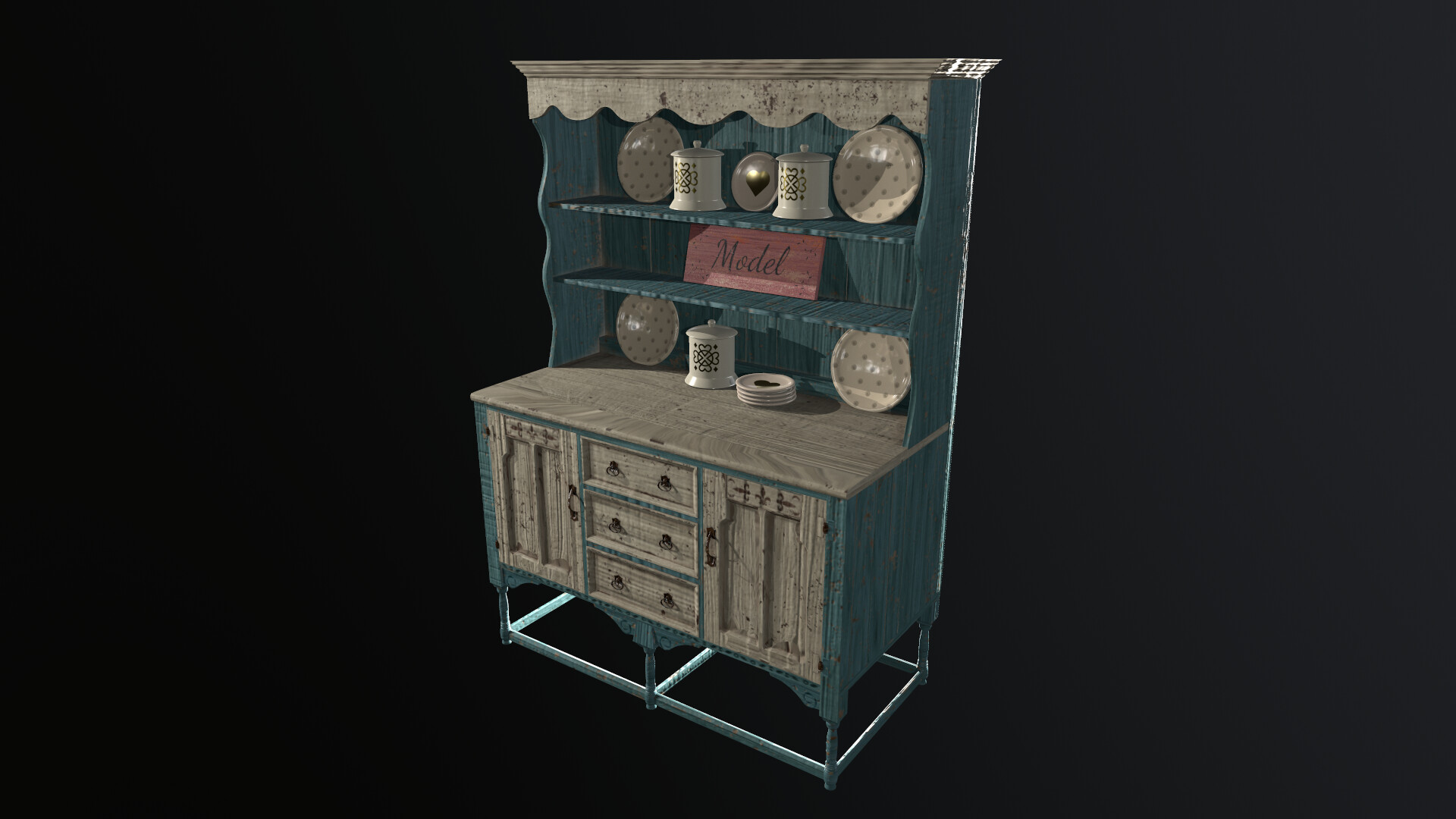 ArtStation - Old buffet