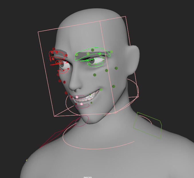 ArtStation - Python Rigging Tools and UE4 Morph Targets Exploration
