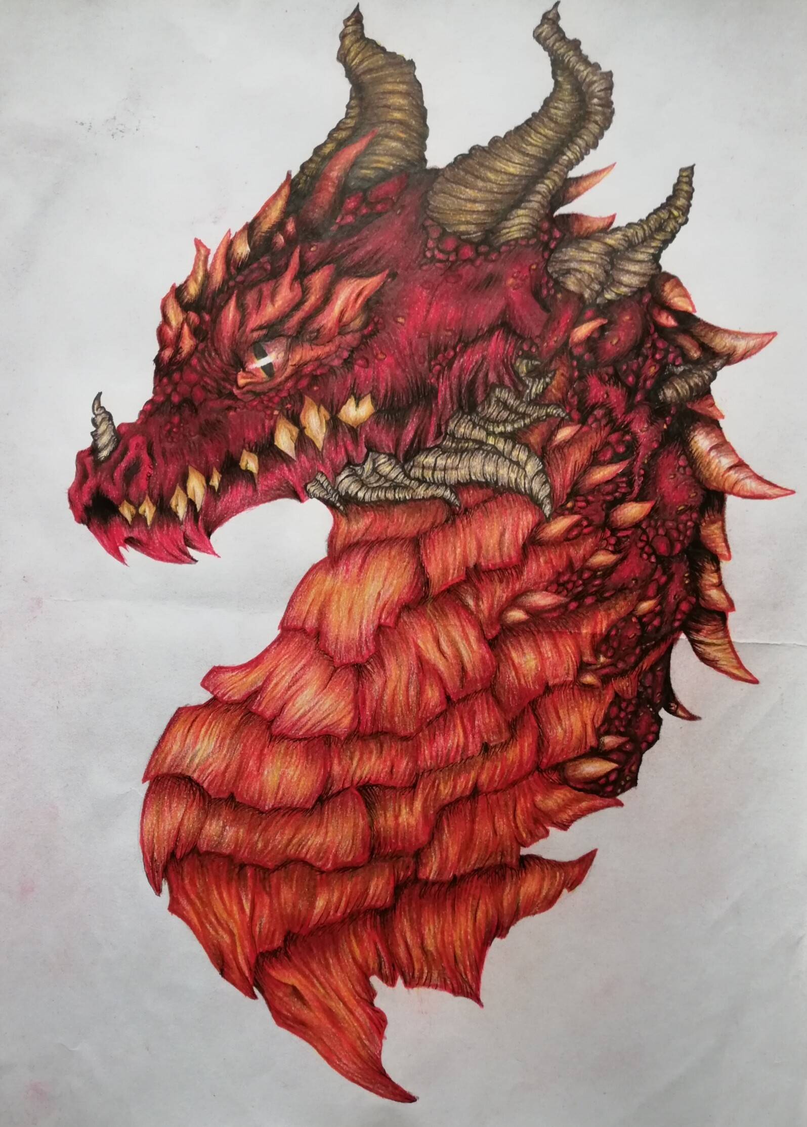 ArtStation - Fire lizard