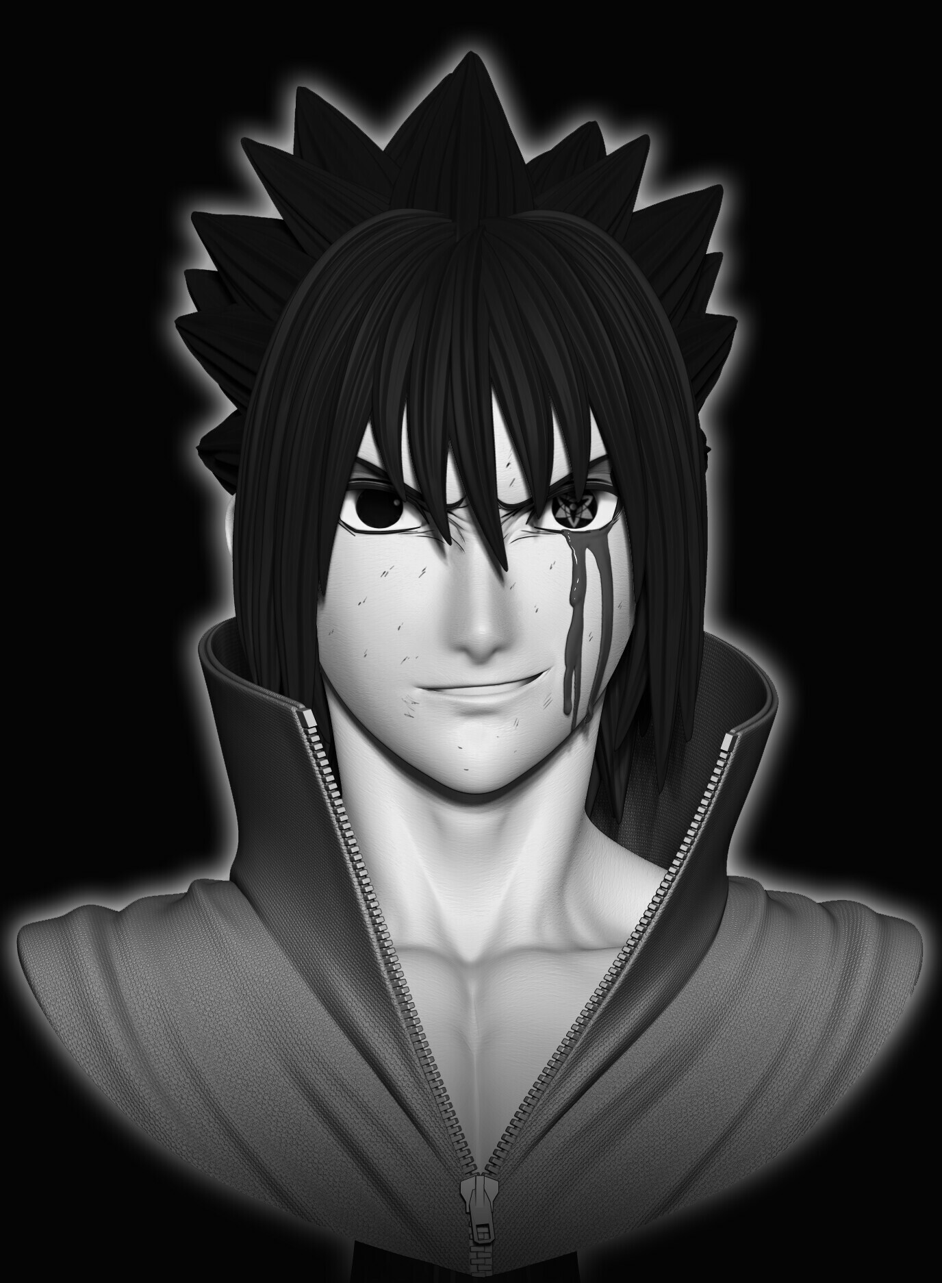 ArtStation - Sasuke Bust