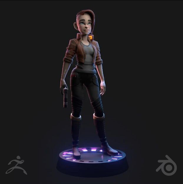 ArtStation - Cyberpunk Stylized V