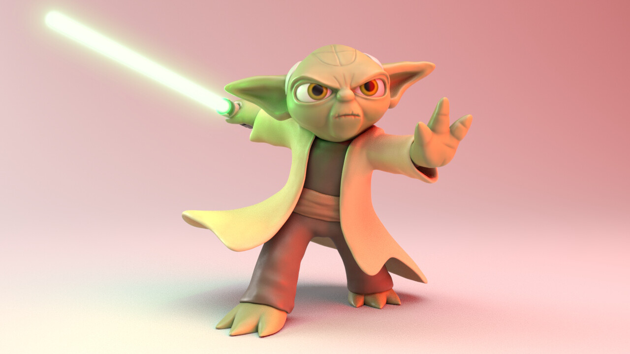 ArtStation - Stylized Yoda