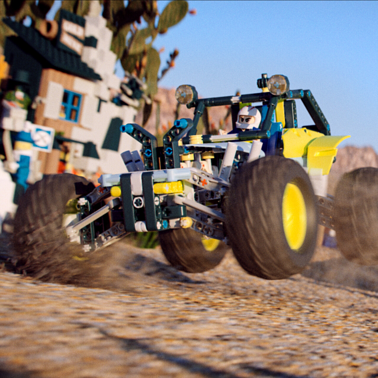 ArtStation - Lego Racing day