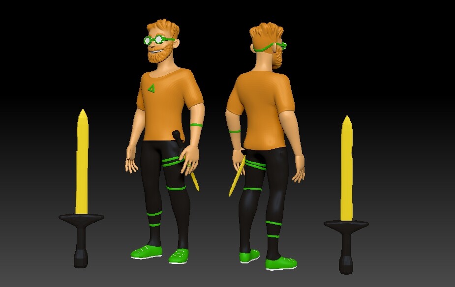 ArtStation - Modern Bart character