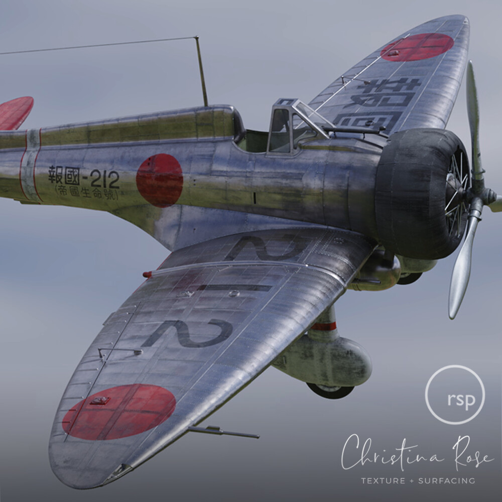 ArtStation - Mitsubishi A5M