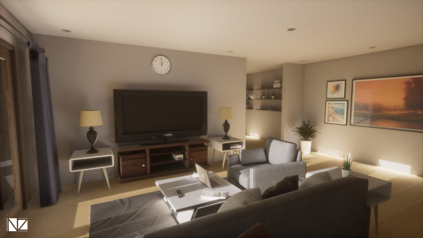 ArtStation - Unreal engine 4 study (Lighting workshop/Collaborative work)