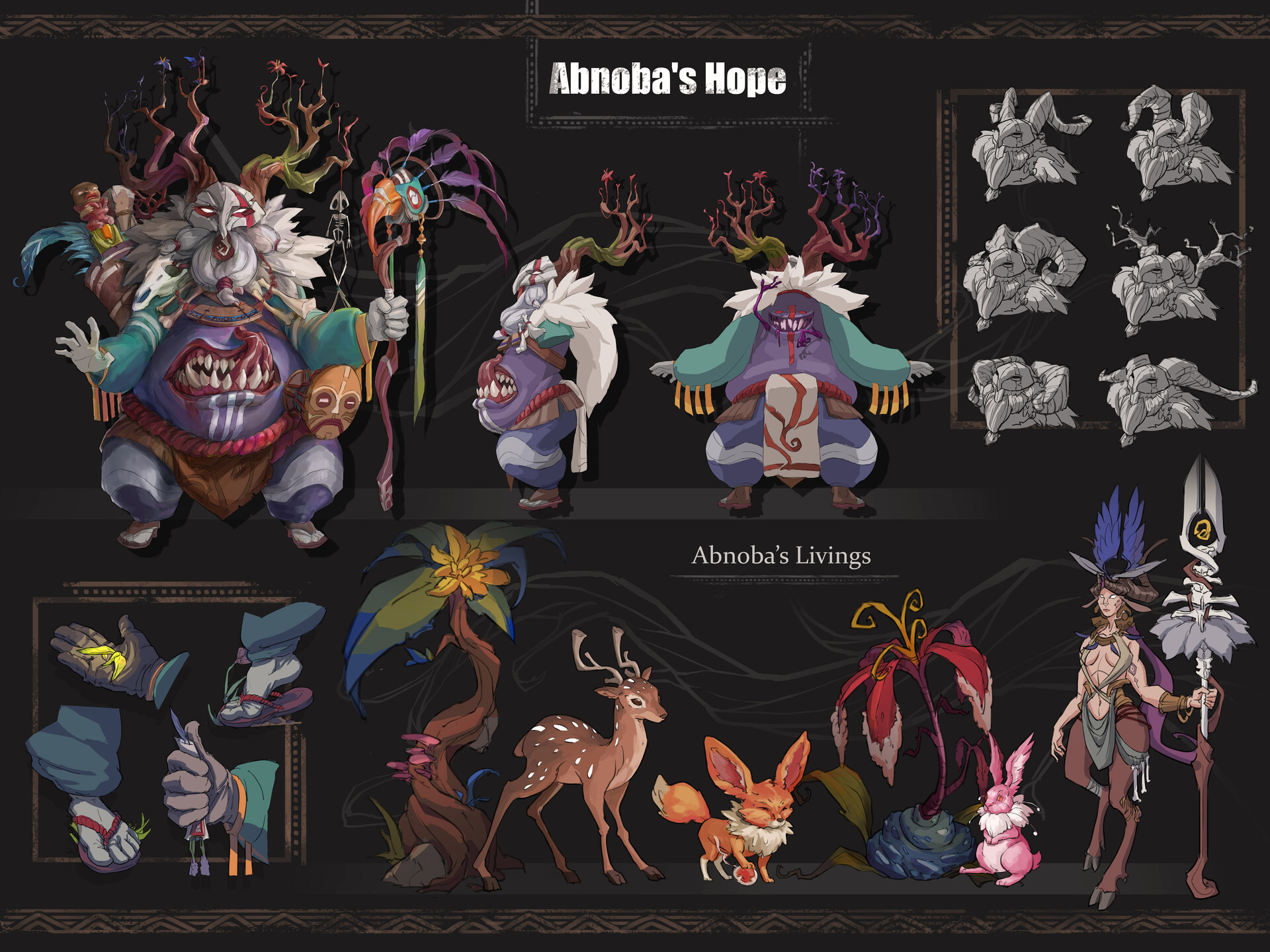 ArtStation - Abnoba's Hope - Kontomblé's Story