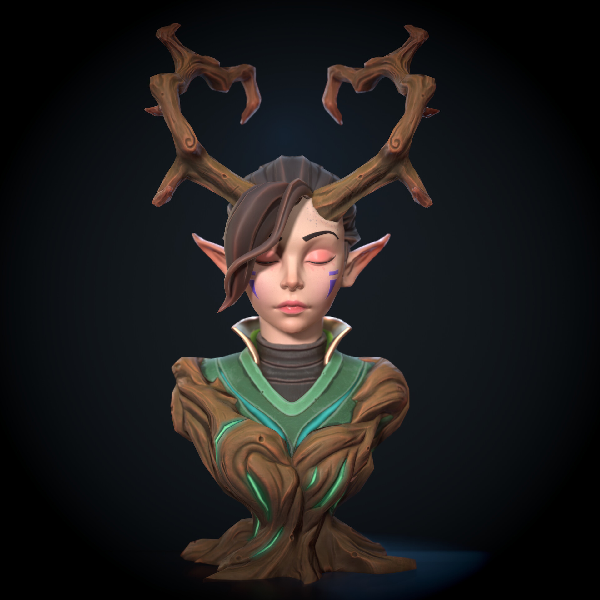 ArtStation - Tree girl