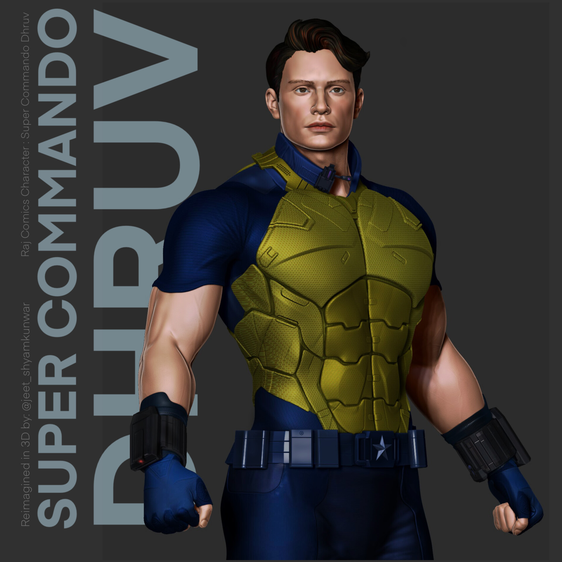 ArtStation - Super Commando Dhruv