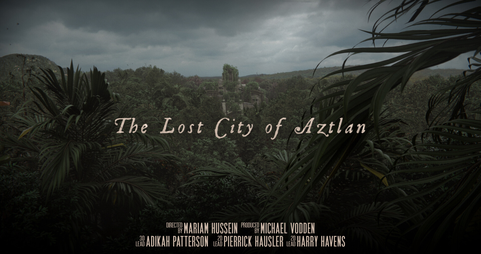 ArtStation - The Lost City of Aztlan
