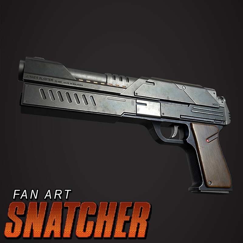 ArtStation - Snatcher-JunkerBlaster-Remake [FAN ART]