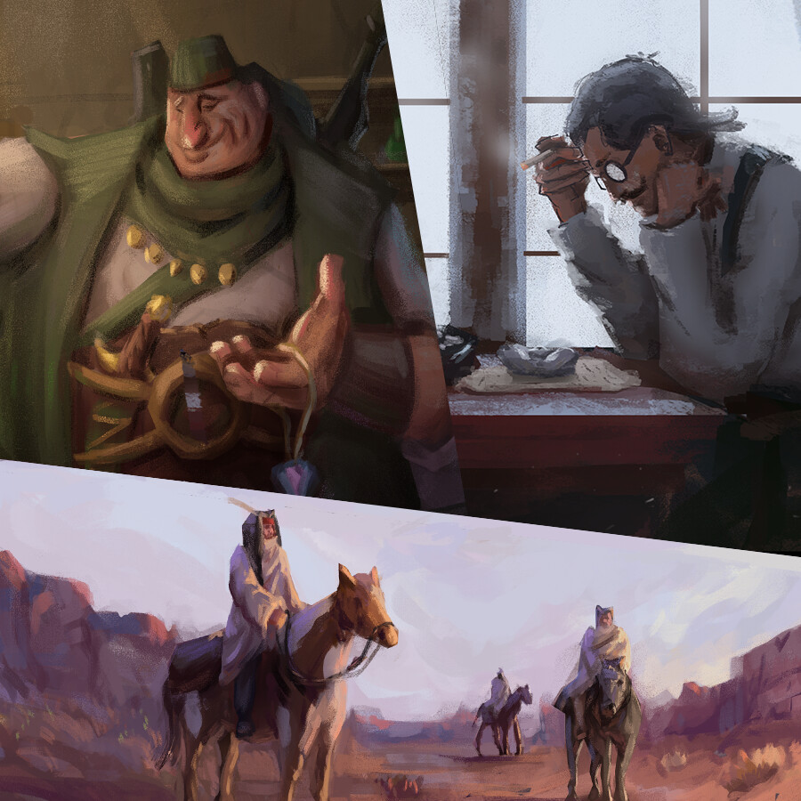 ArtStation - Random illustration