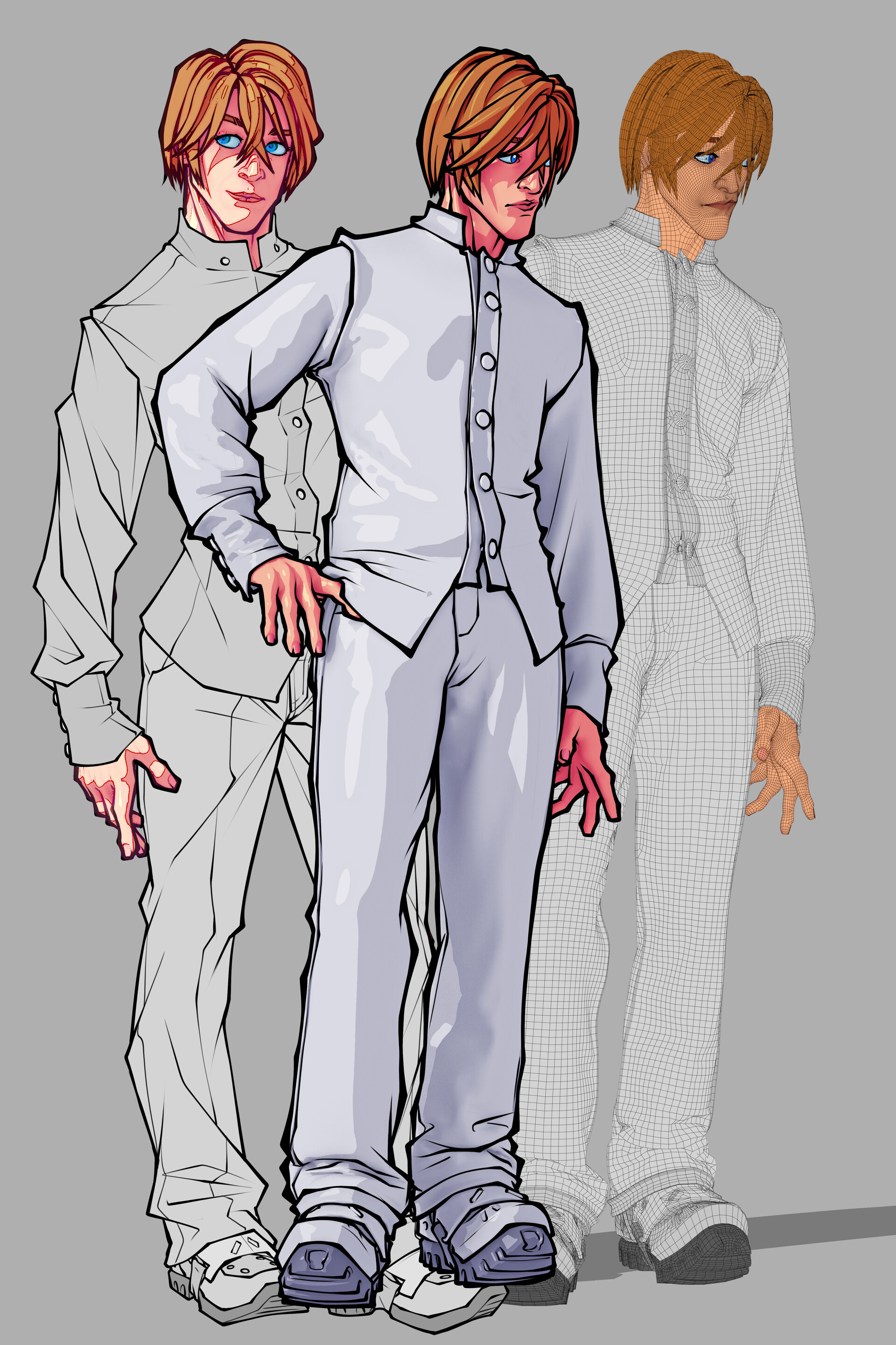 ArtStation - Fake 2D - Character Creation