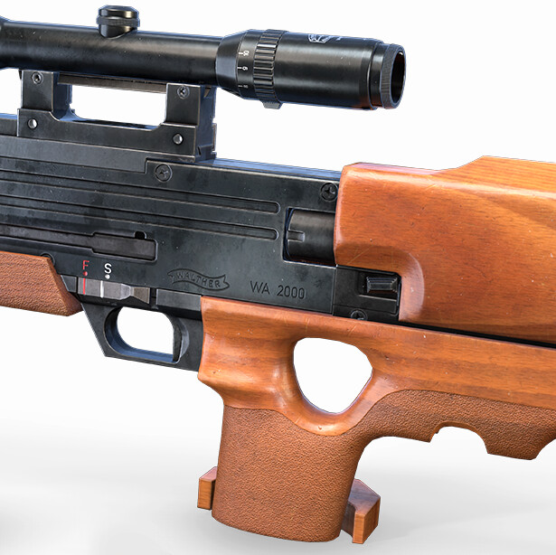 ArtStation - Walther WA2000 Gen II