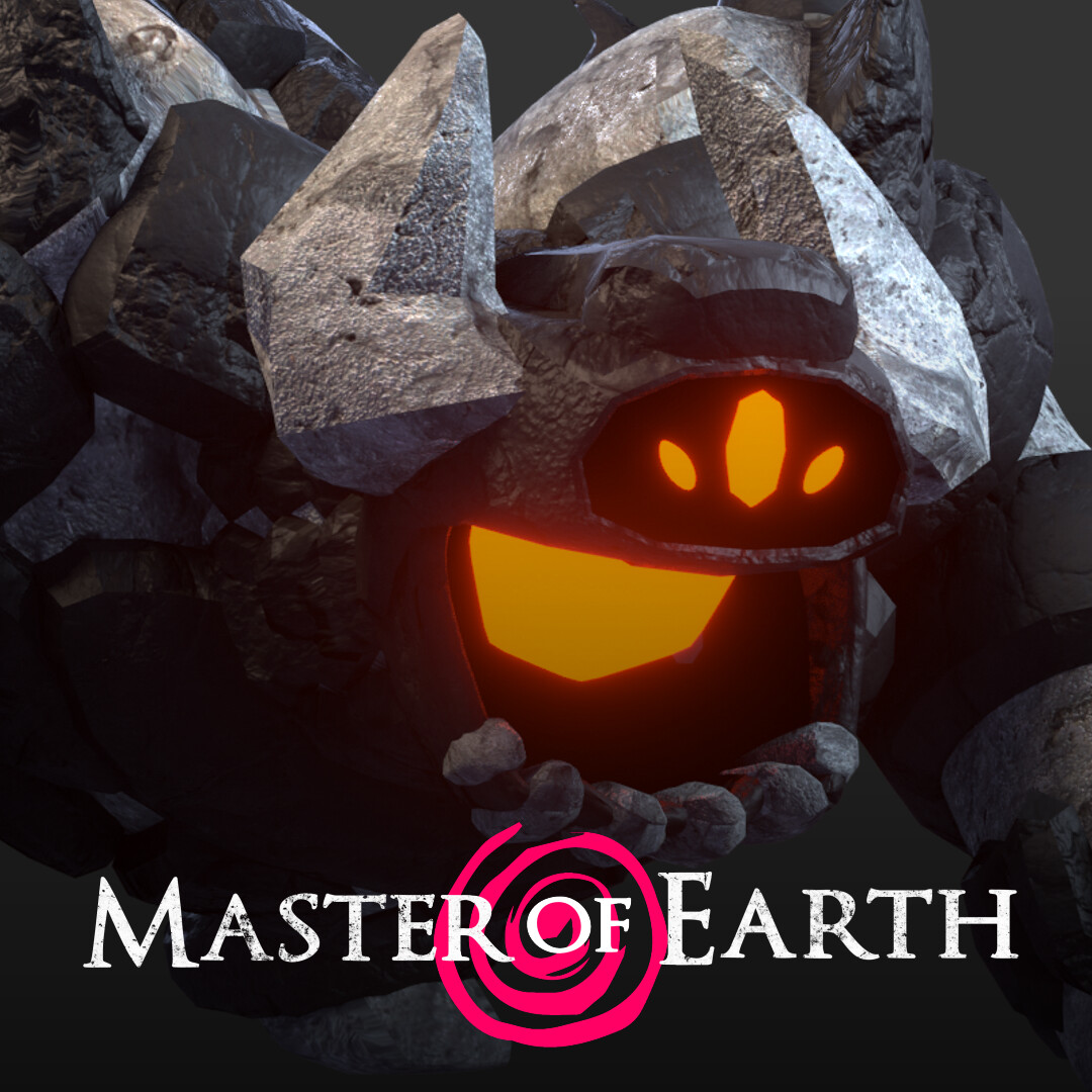 ArtStation - Rock Monster from Master of Earth