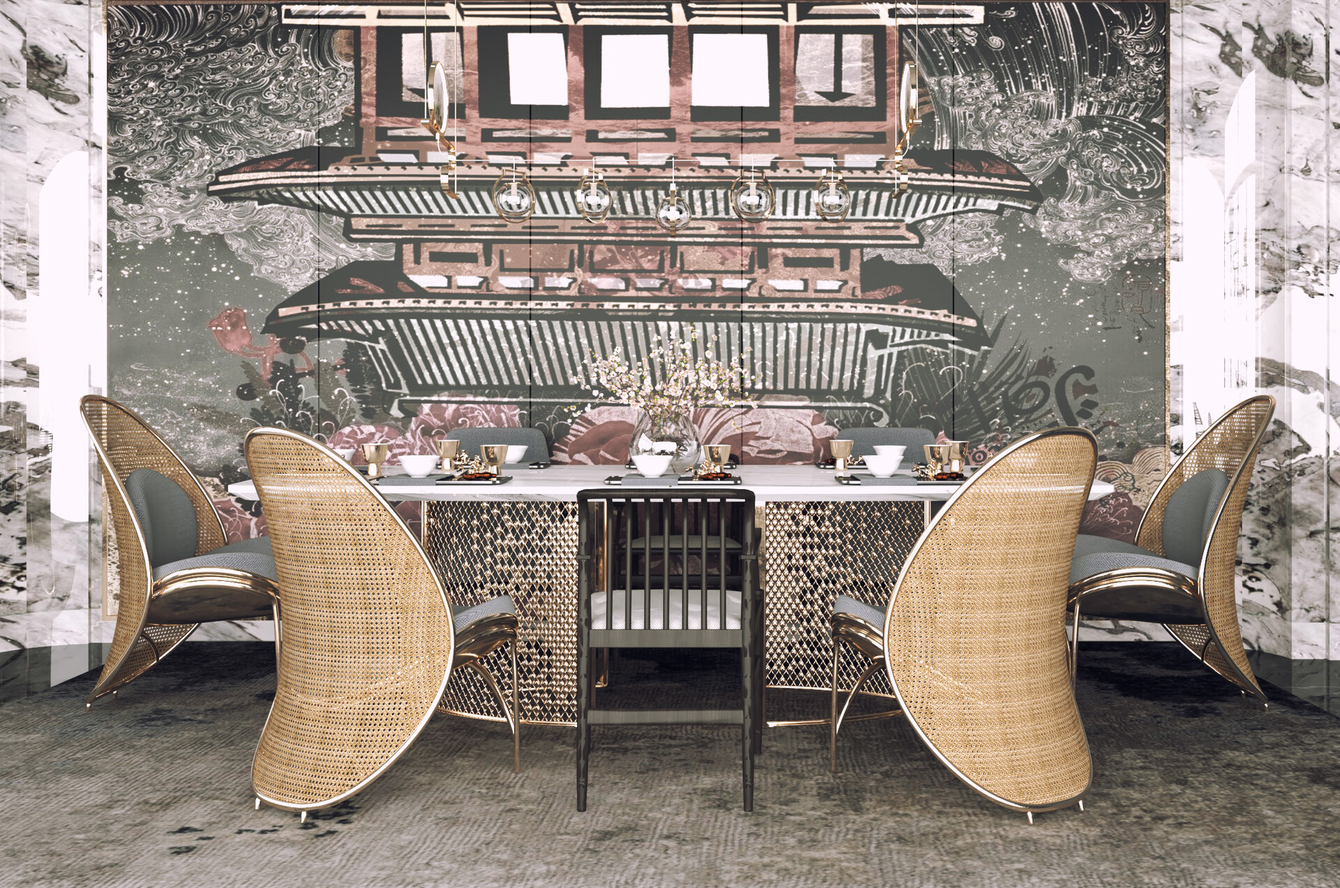 ArtStation - Dinner Table Traditional