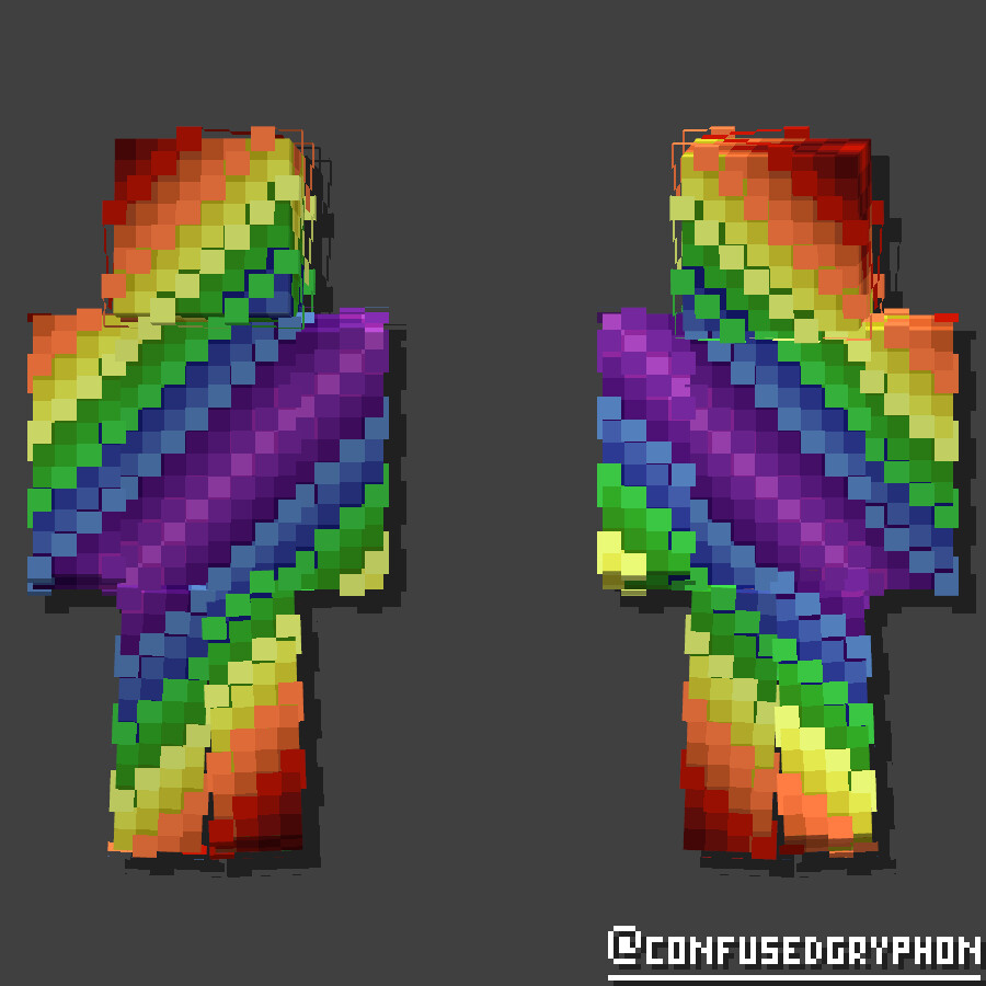 ArtStation - Rainbow Skin