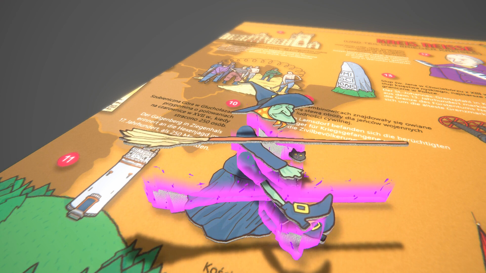 ArtStation - Witch animation for AR project