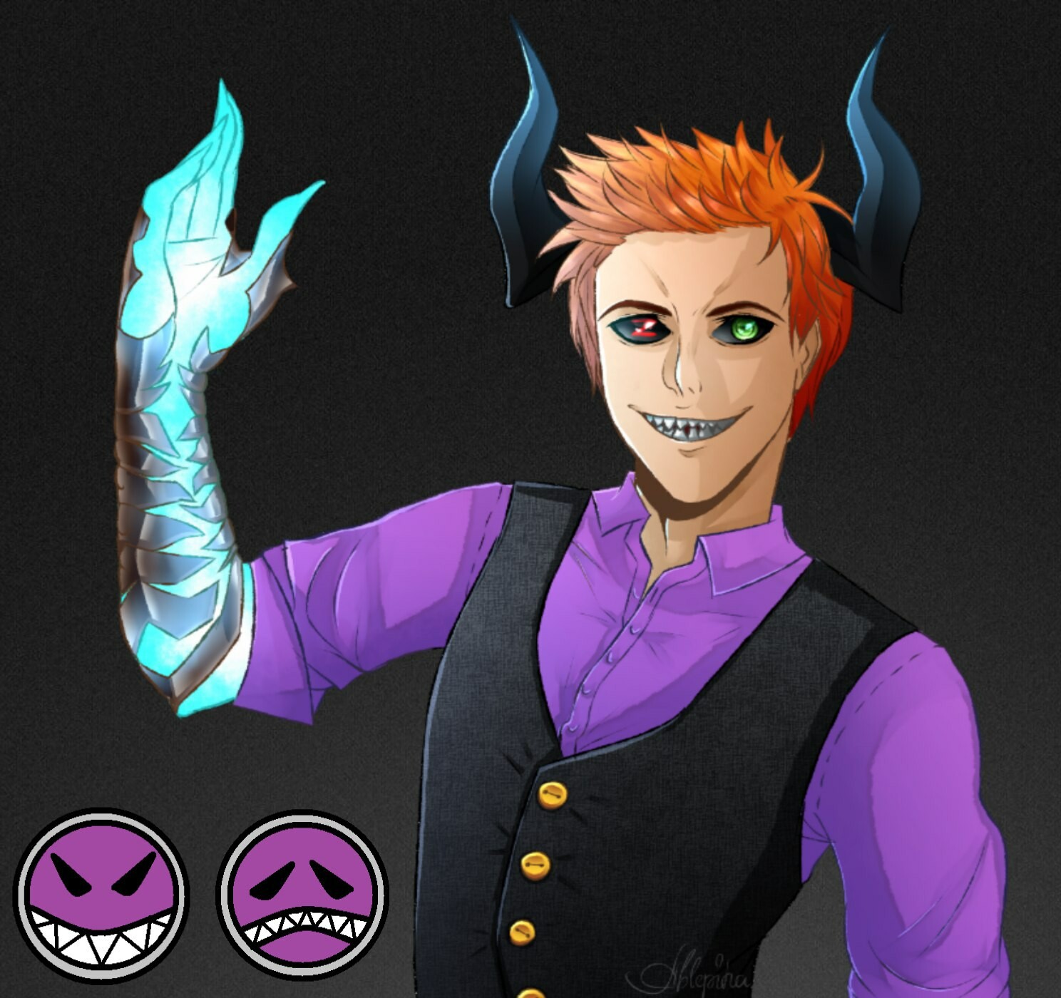 ArtStation - My OC (Devil Shark)