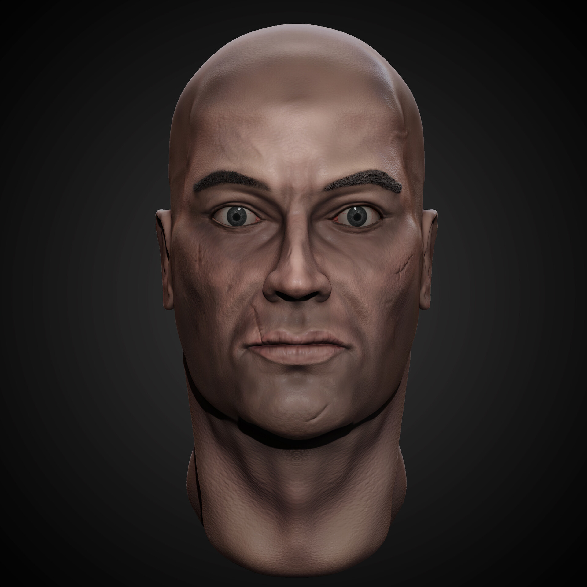 ArtStation - Third Character head