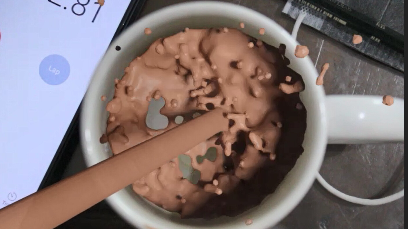 ArtStation - 10 second of pouring chocolate milk