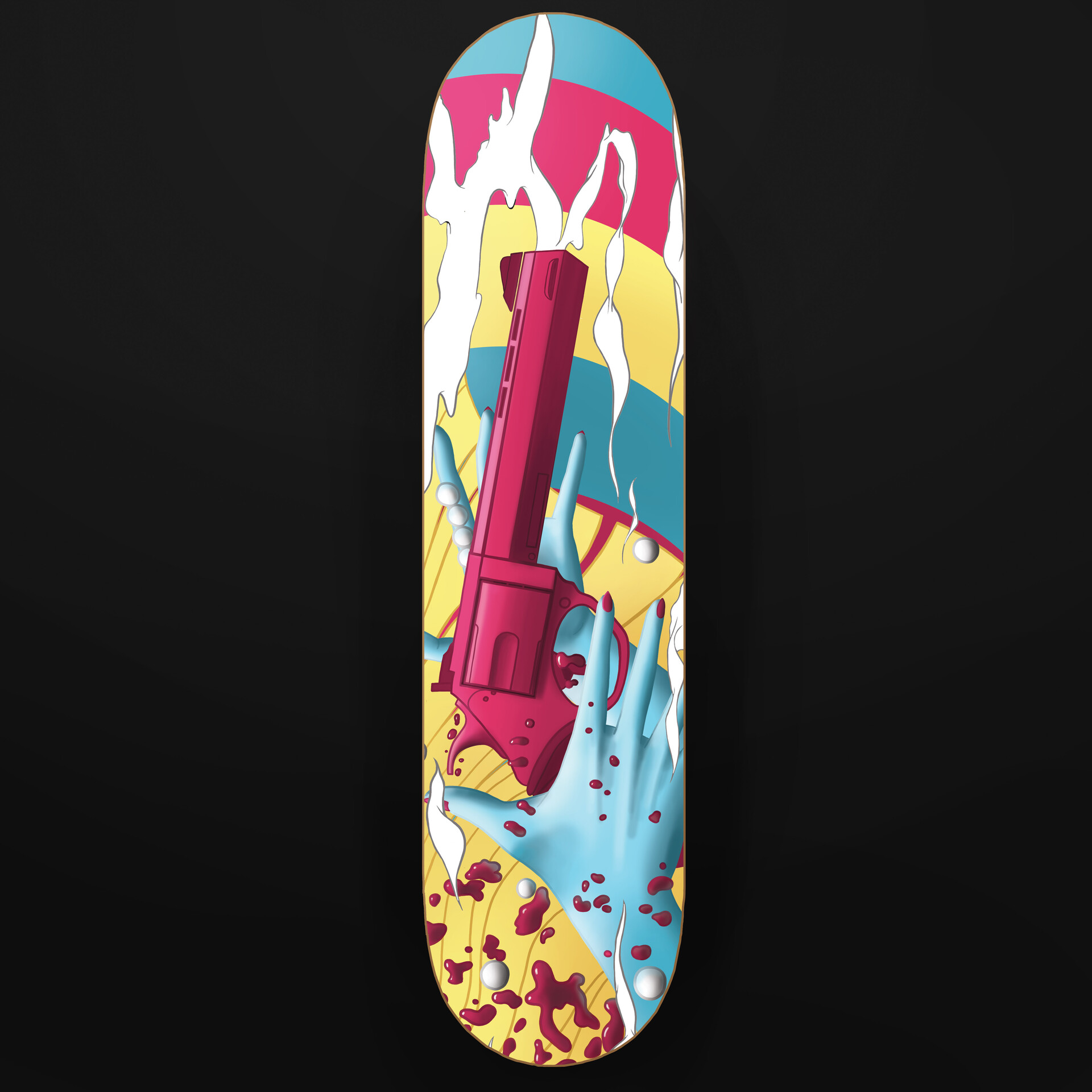 ArtStation - Funky Skateboard