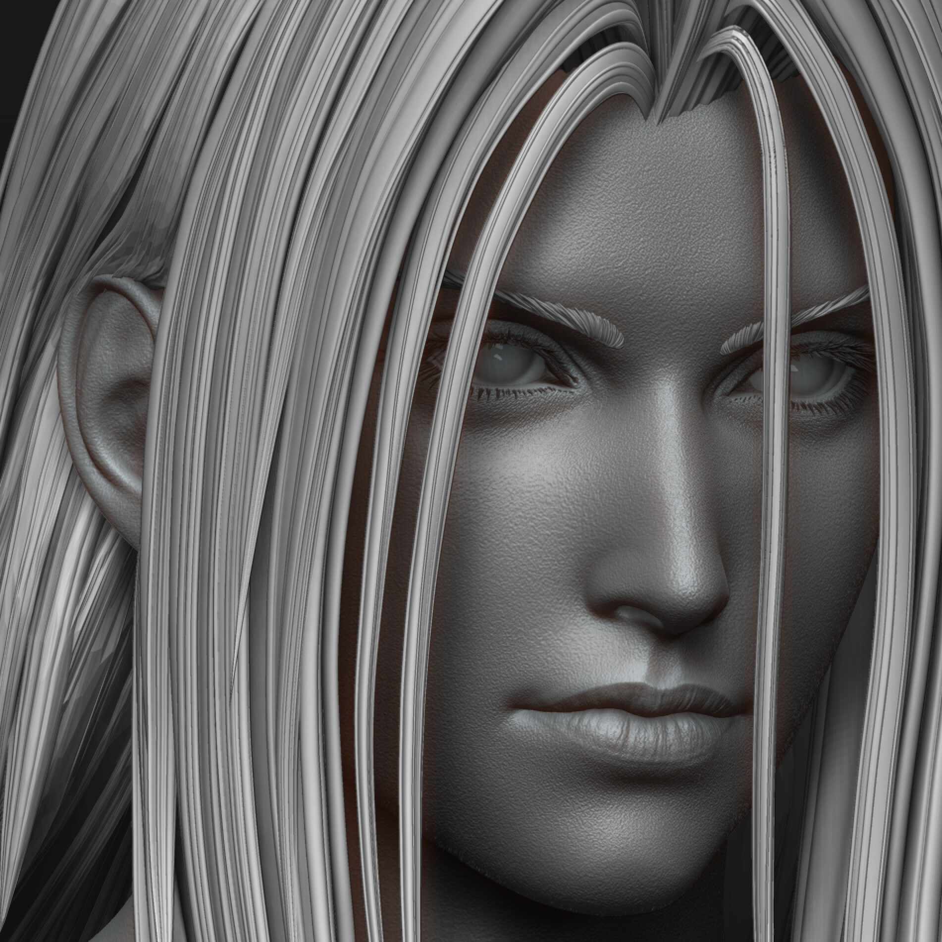 ArtStation - Sephiroth: Final Fantasy VII Remake