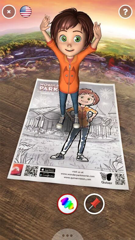 ArtStation - 3D AR Wonder Park at QuiverVision 2019