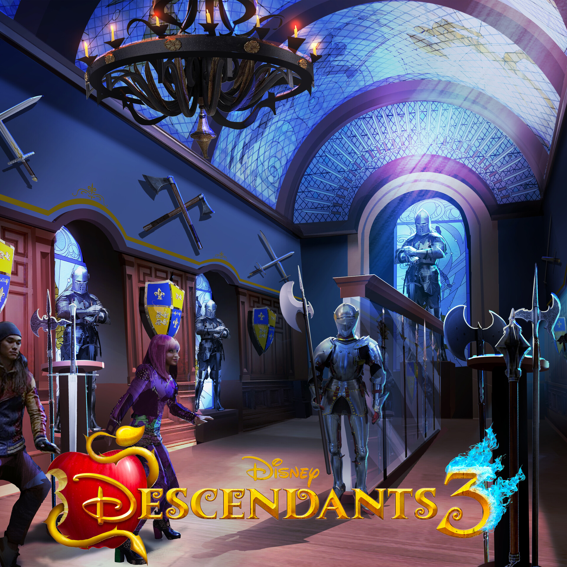 ArtStation - Descendants 3 Armory