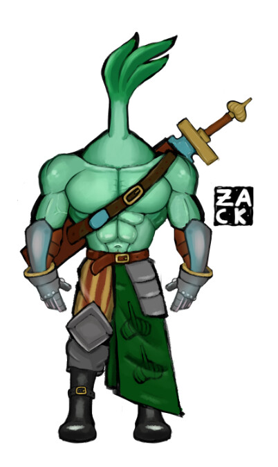 ArtStation - Gustaf the Champion