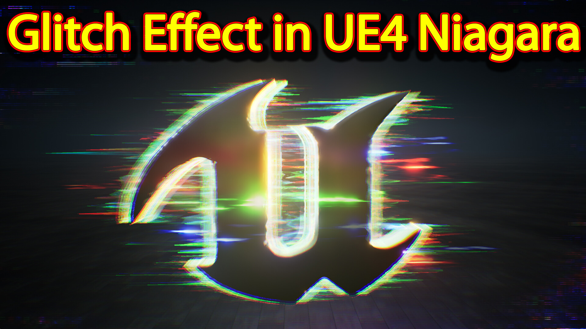 ArtStation - Glitch Effect | Unreal Engine Niagara Tutorials | UE4 ...