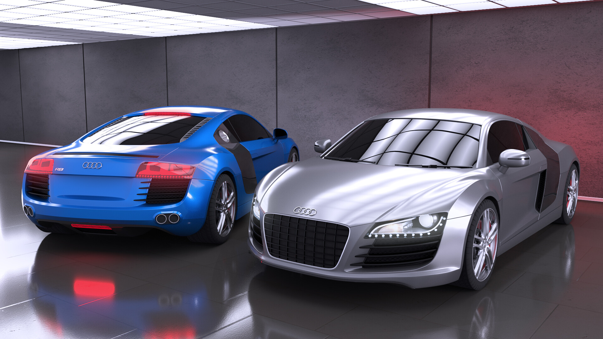 ArtStation - Audi R8 3D Model
