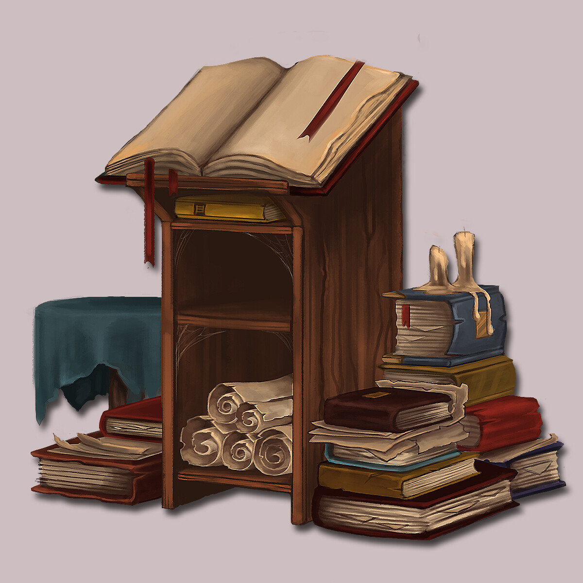 ArtStation - Cast Aside Prop Art