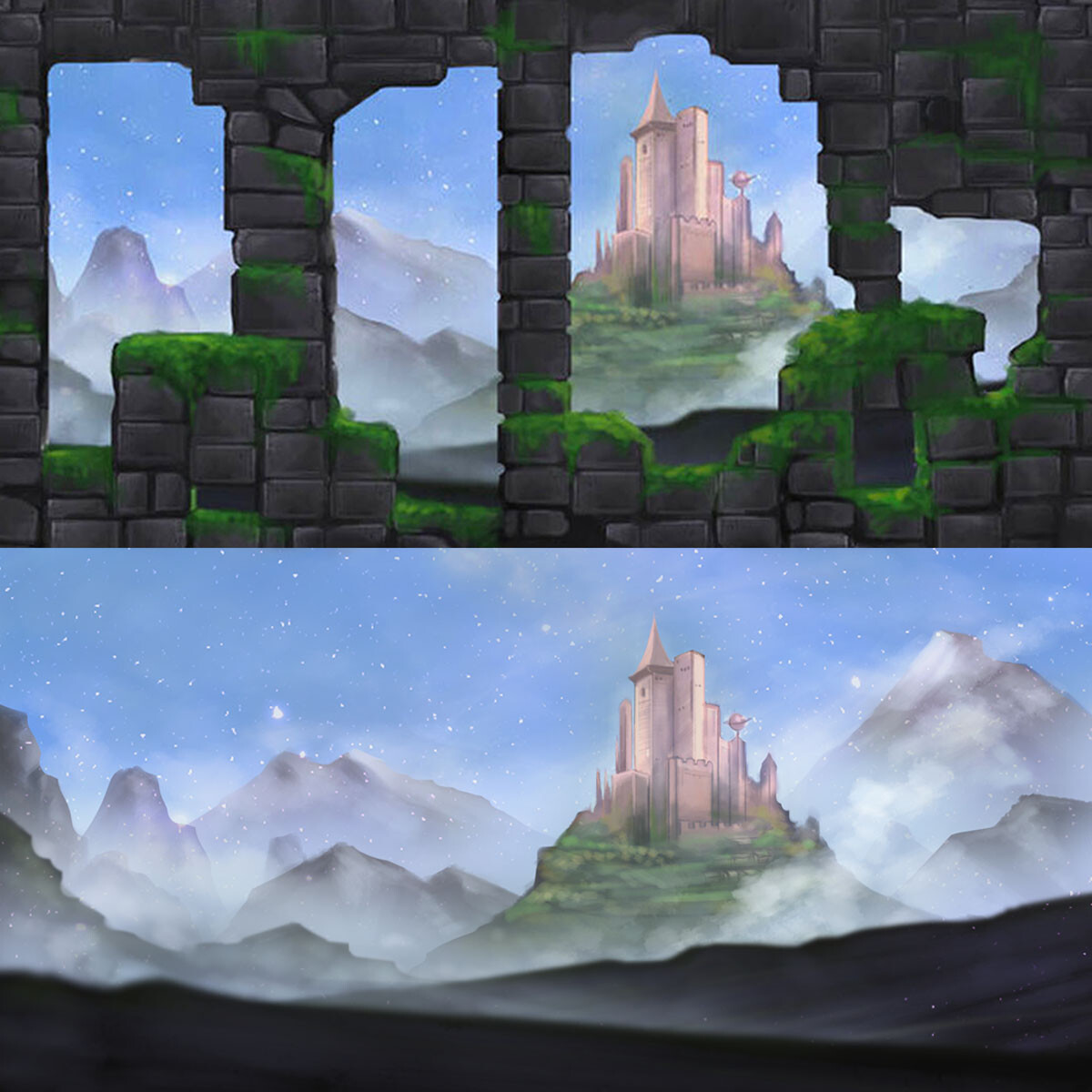 ArtStation - Castle Vista Concept