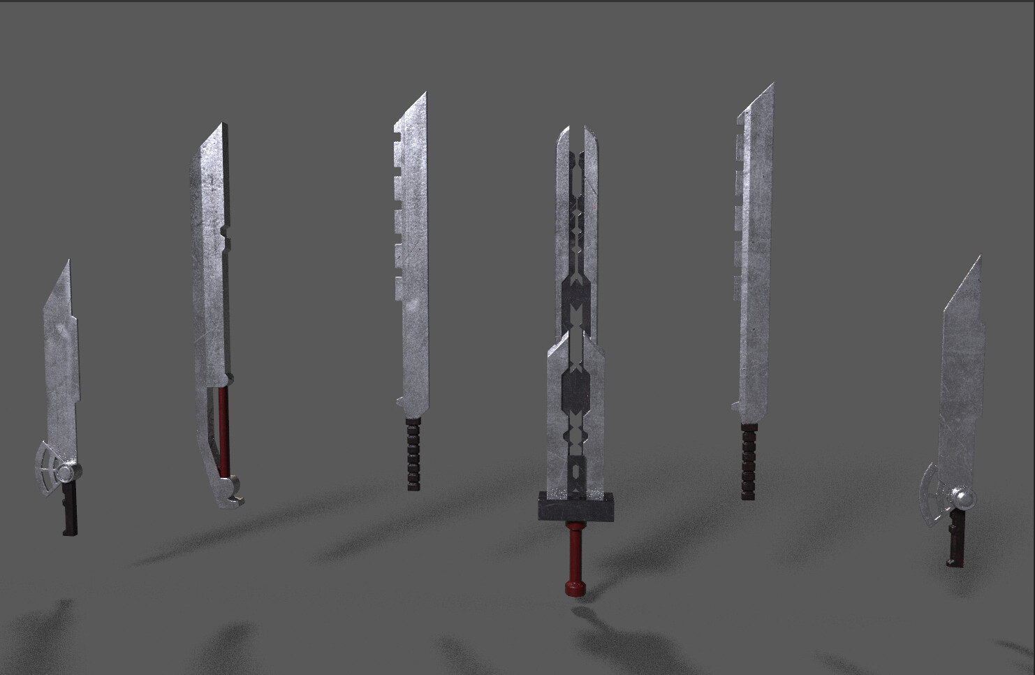 ArtStation - Cloud's Sword - W.I.P