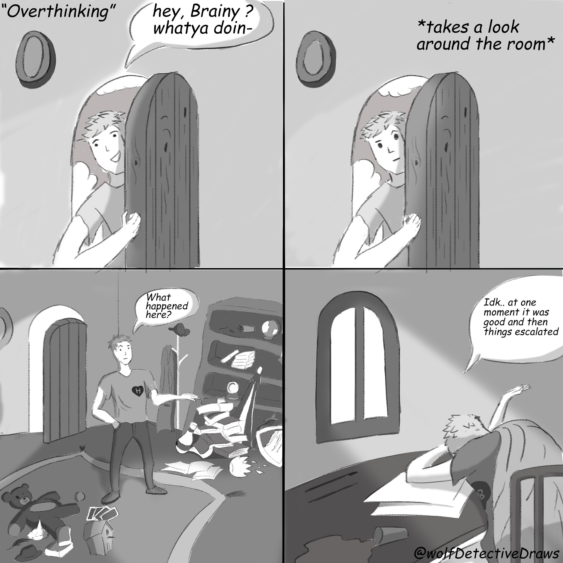 ArtStation - Messy Brain (a comic)