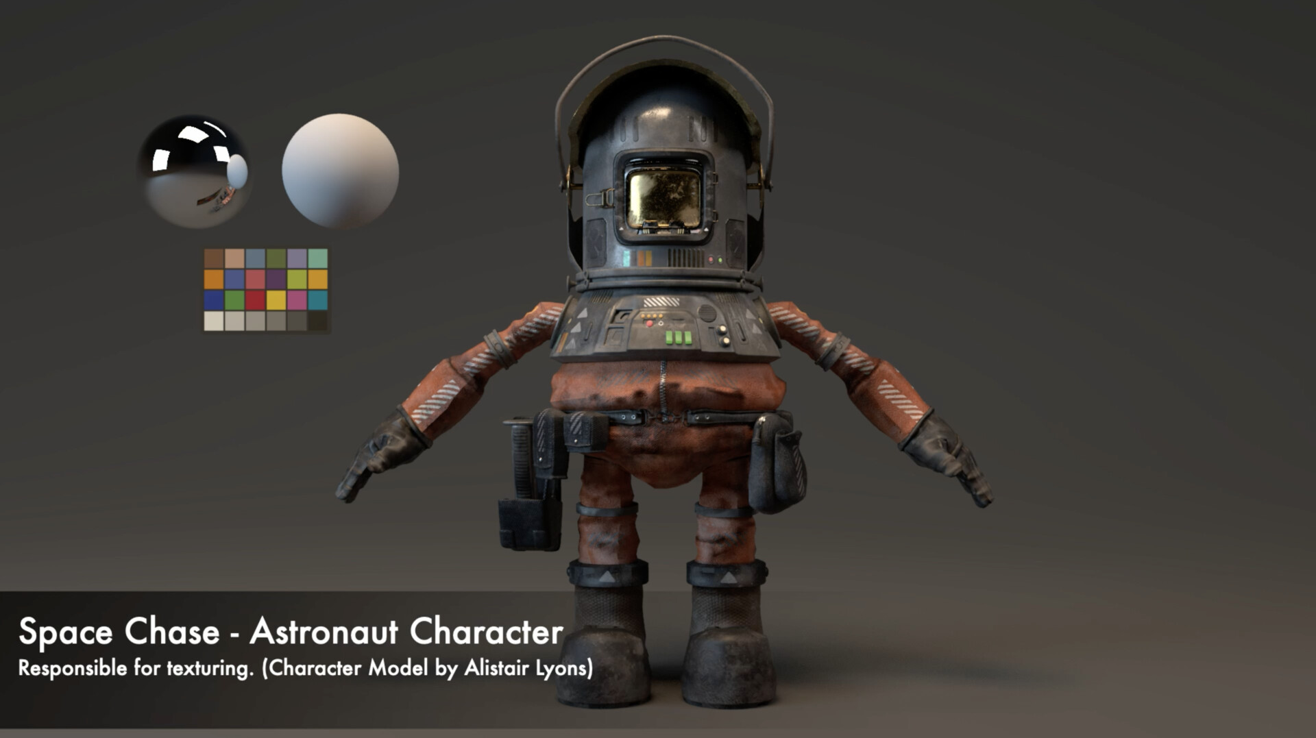 ArtStation - Astronaut Character Texturing