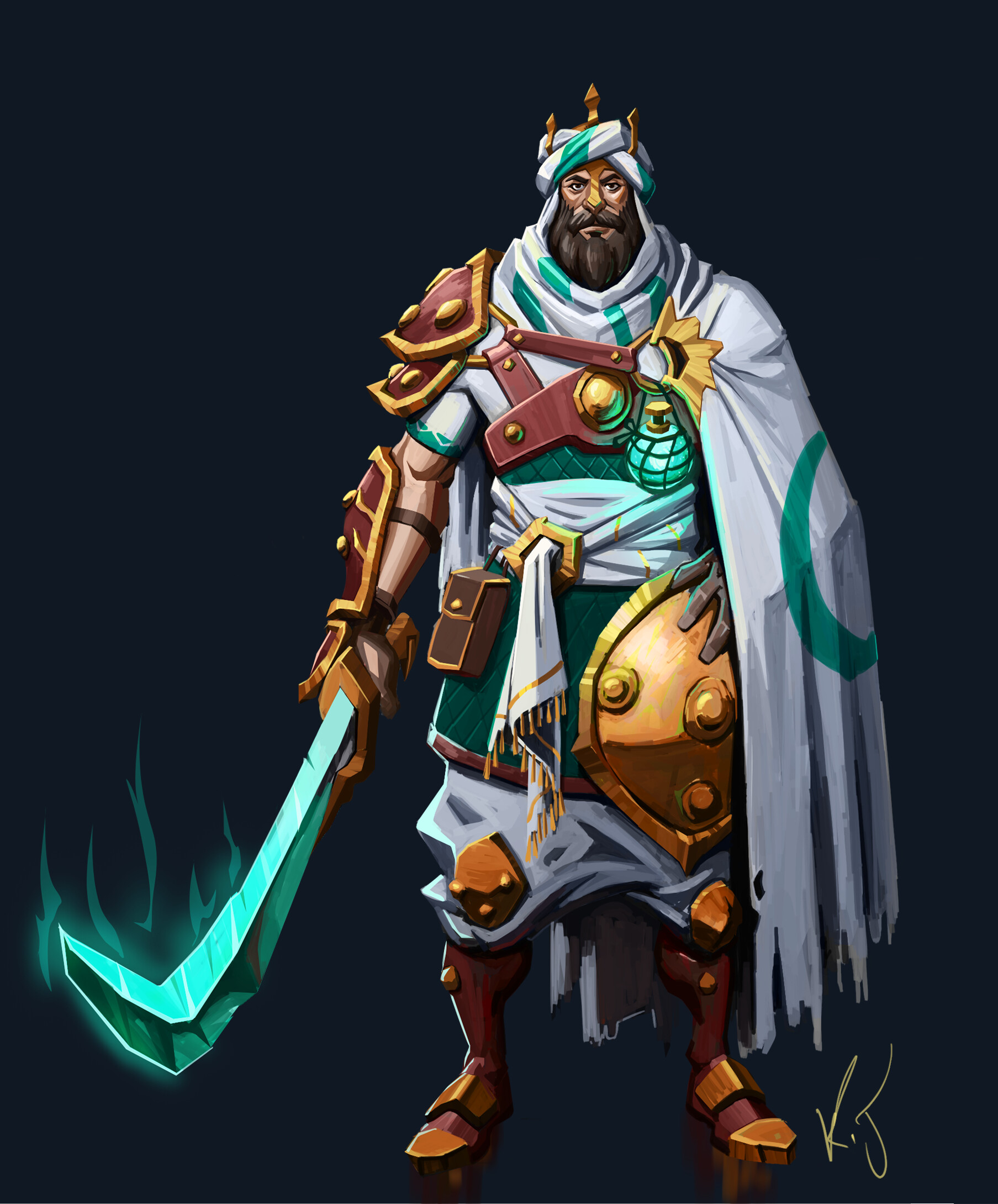ArtStation - Arabian Knight