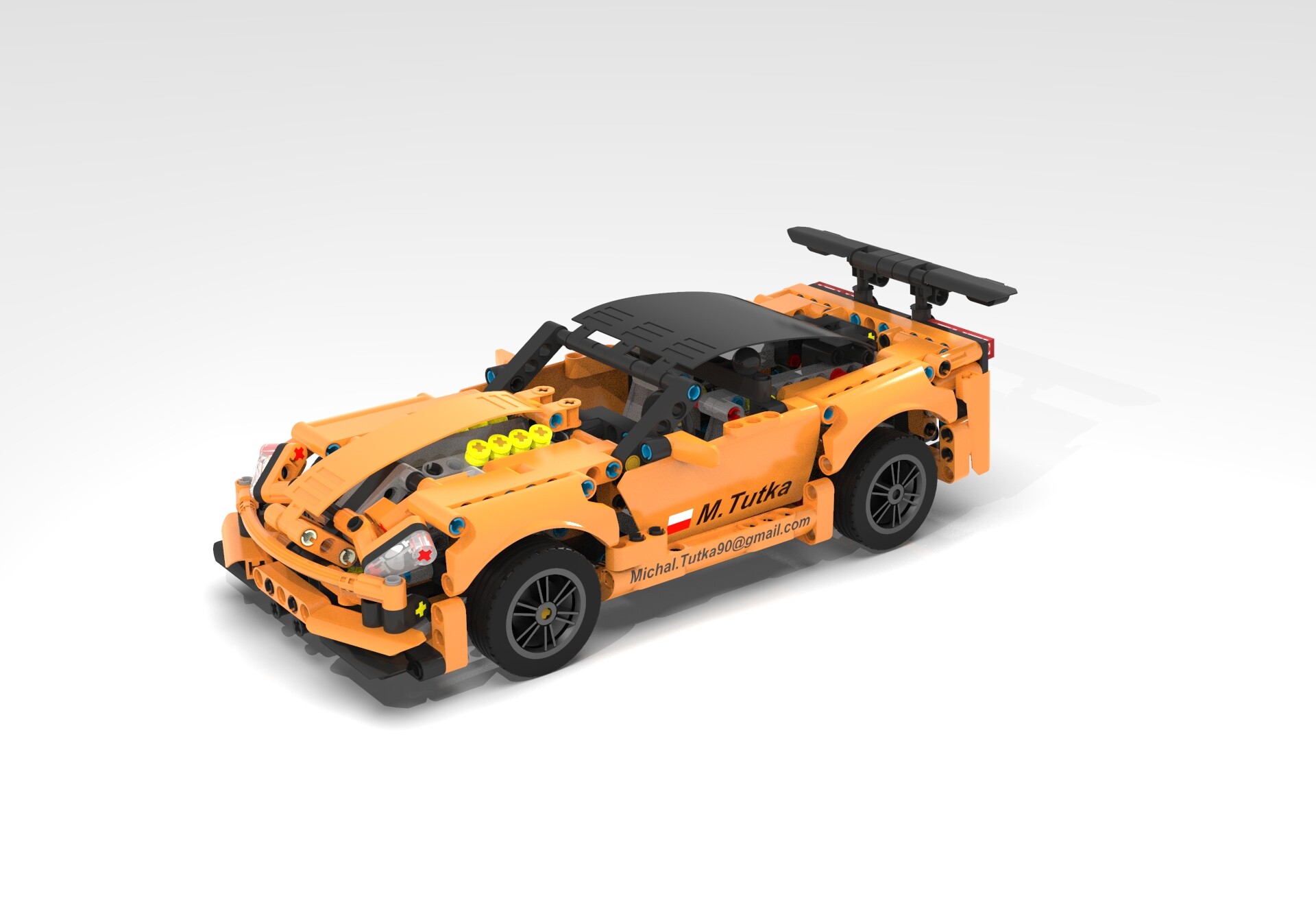 ArtStation - Chevrolet Lego Car