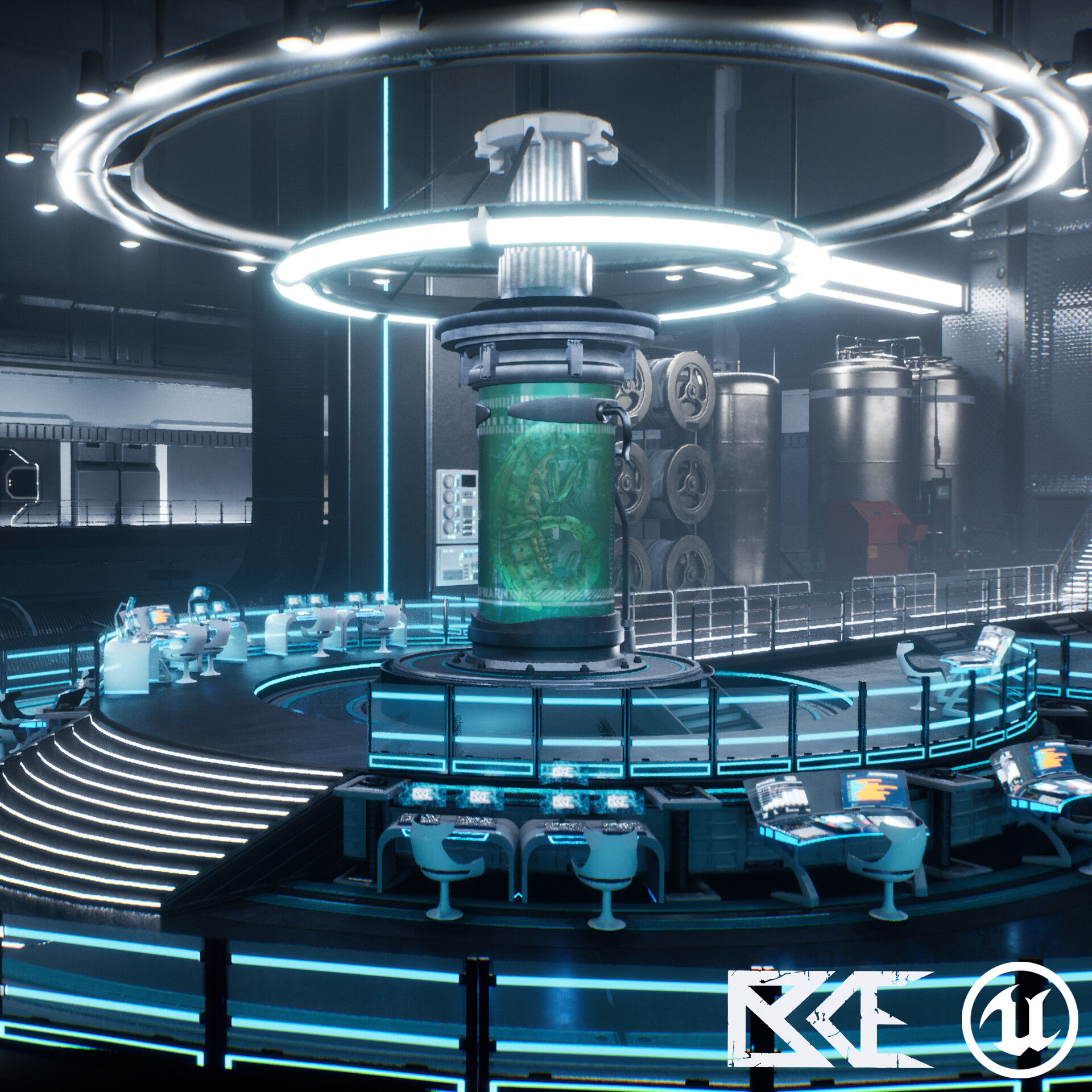 ArtStation - Sci - Fi Laboratory