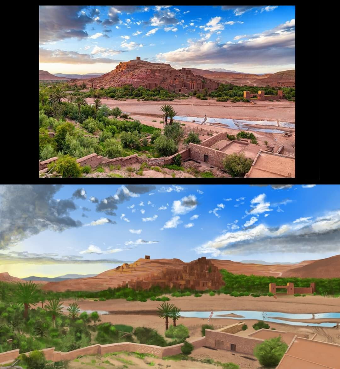 ArtStation - Landscape exercises