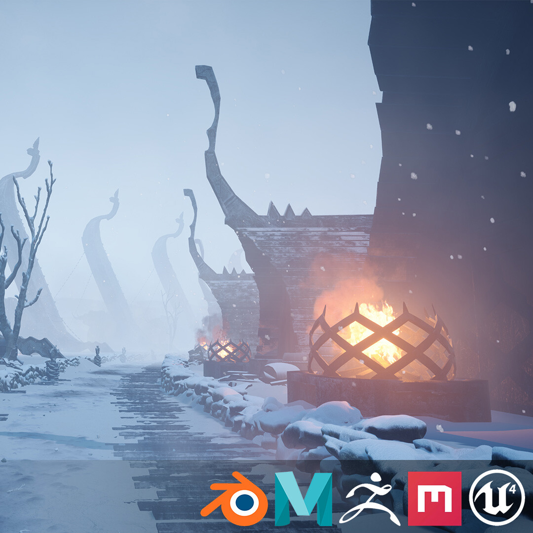 ArtStation - Viking_Snow