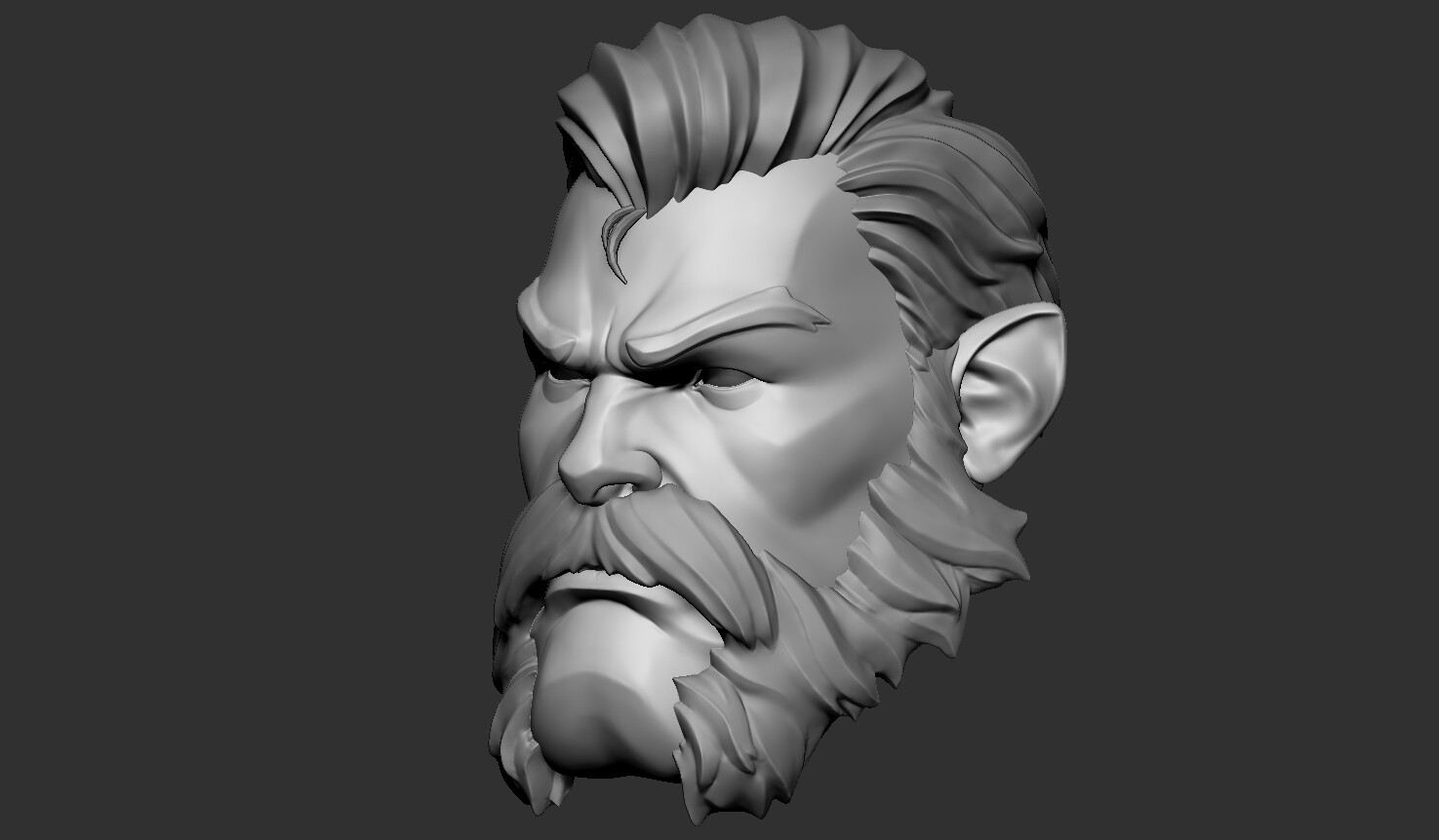 ArtStation - Stylized human head