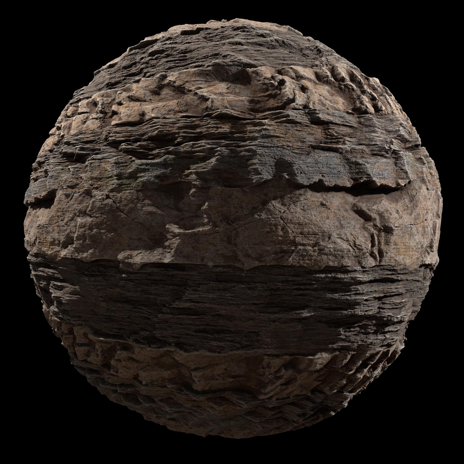 ArtStation - Layered Cliff (Free-Download-4K)