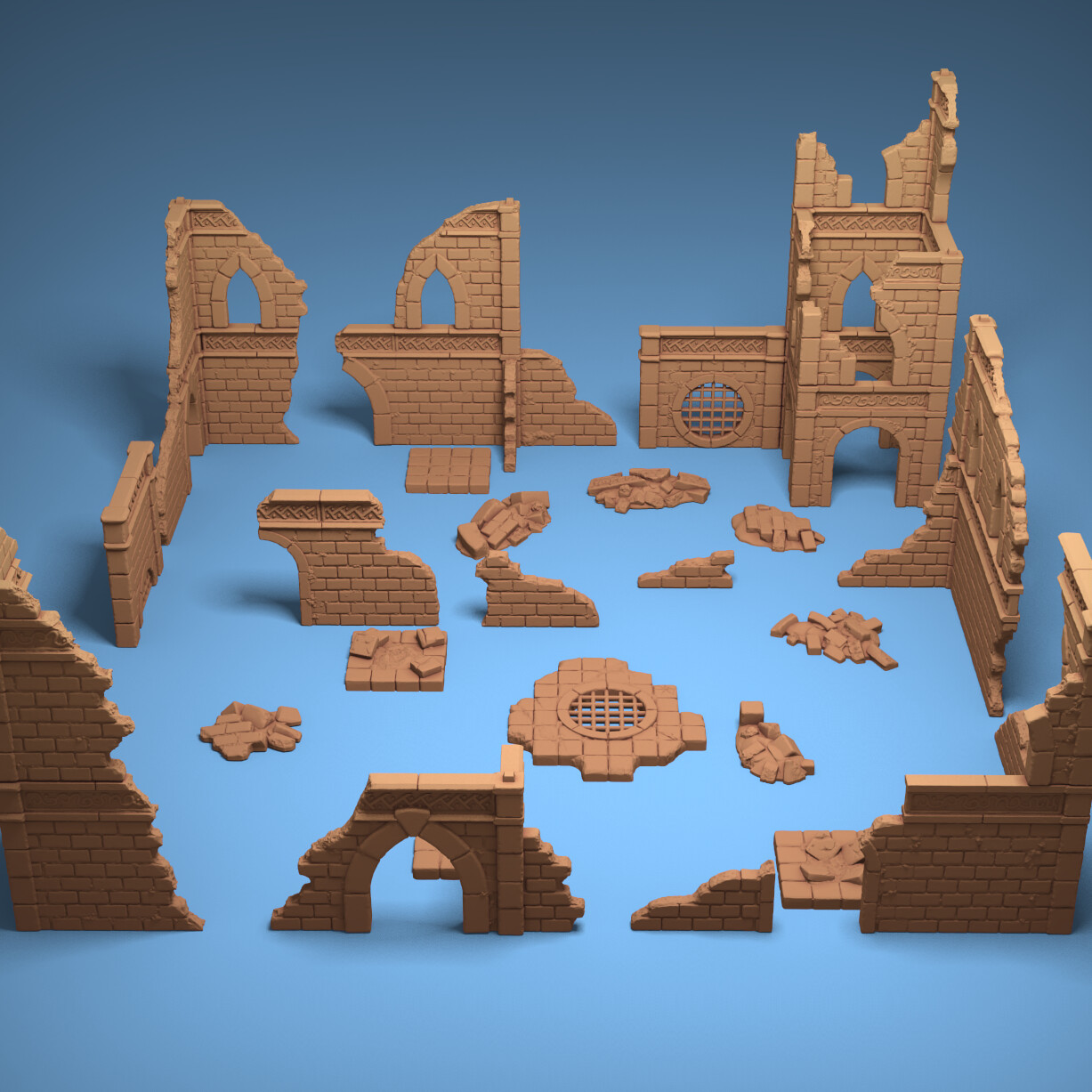 ArtStation - Printable Ruins