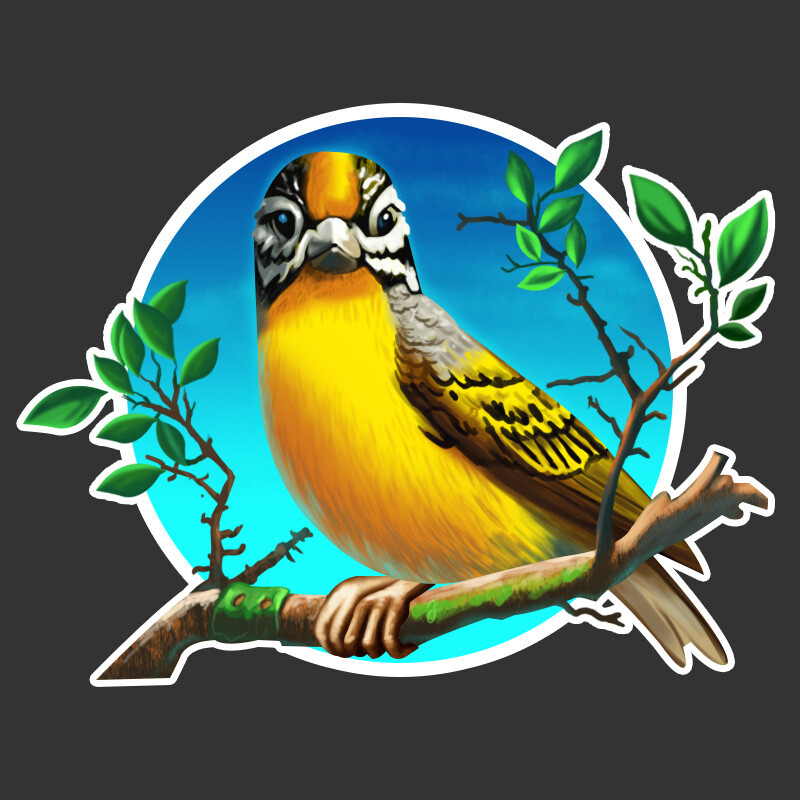 ArtStation - Garden Birds Game Icons